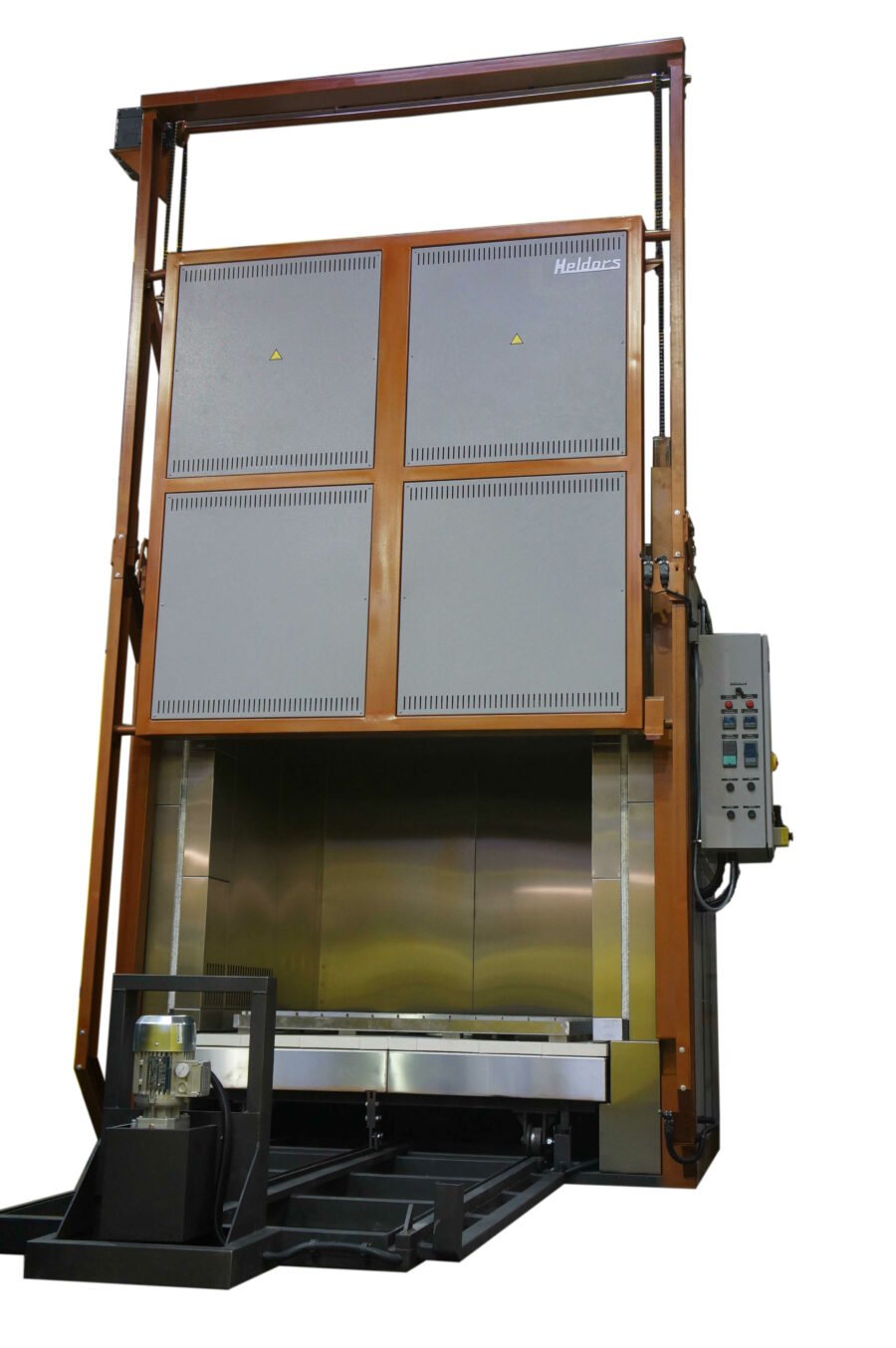 Industrial chamber furnaces with forced air circulation ICO - Heldors